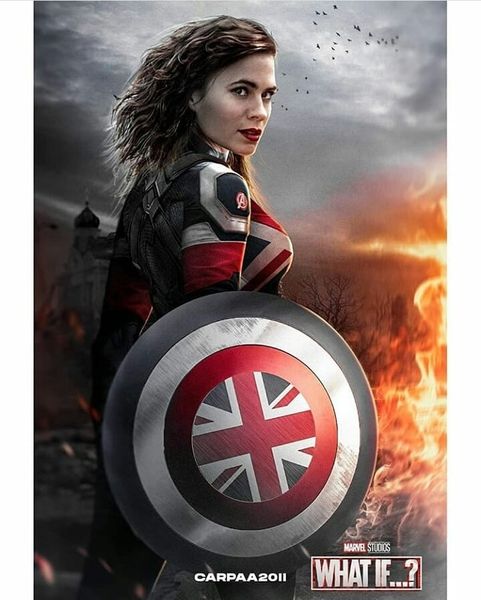 I LOVE Peggy Carter as Captain Britain. | Scrolller