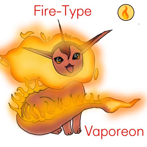 I made a Fire-Type Flareon! Which Eeveelution's type should I switch next? | Scrolller