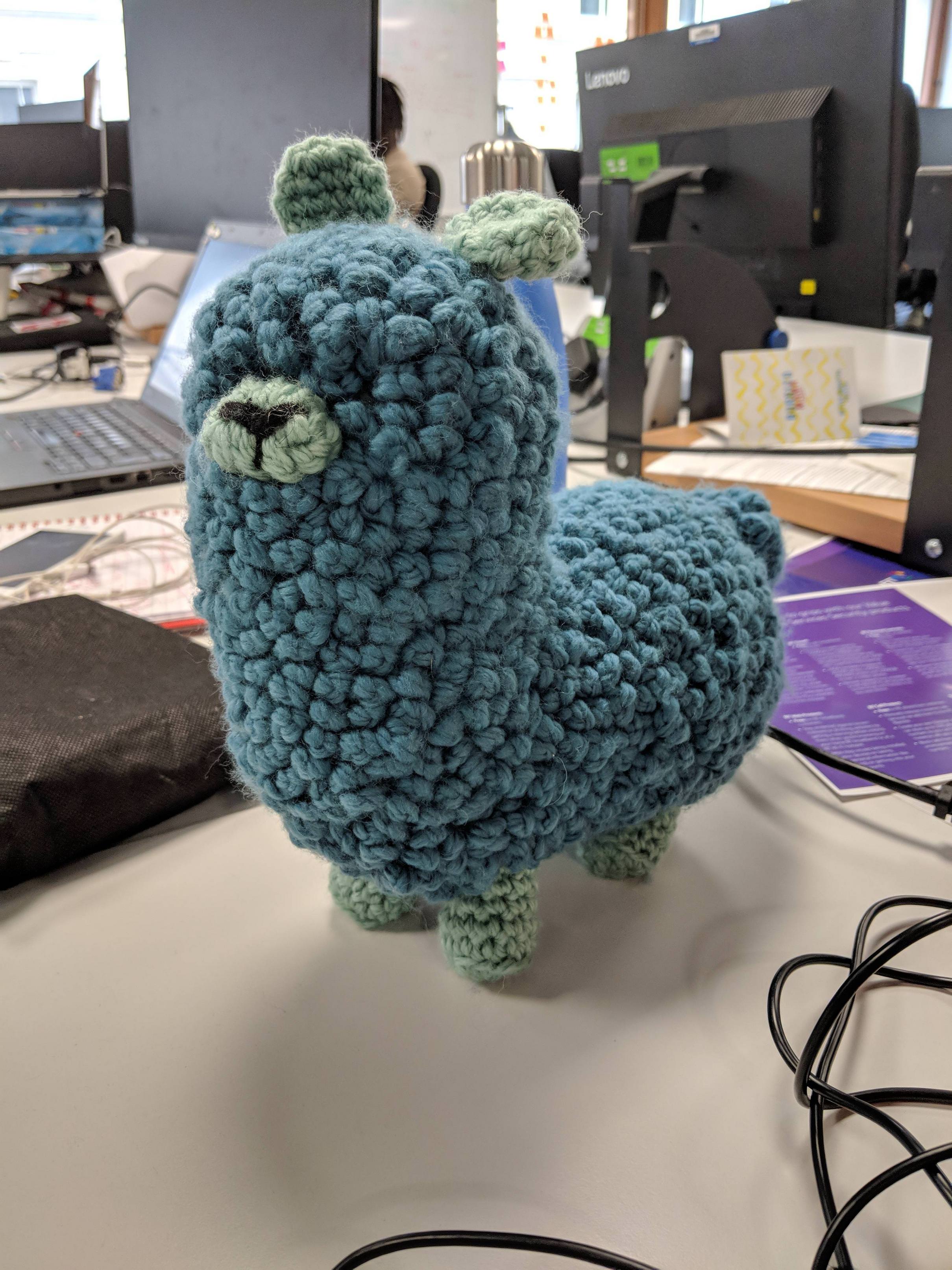 I made a fuzzy alpaca | Scrolller