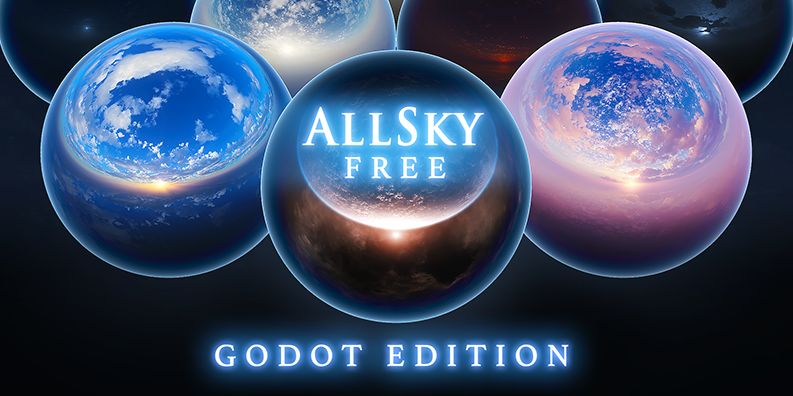 I made a Godot version of Unity skybox pack : AllSky Free | Scrolller