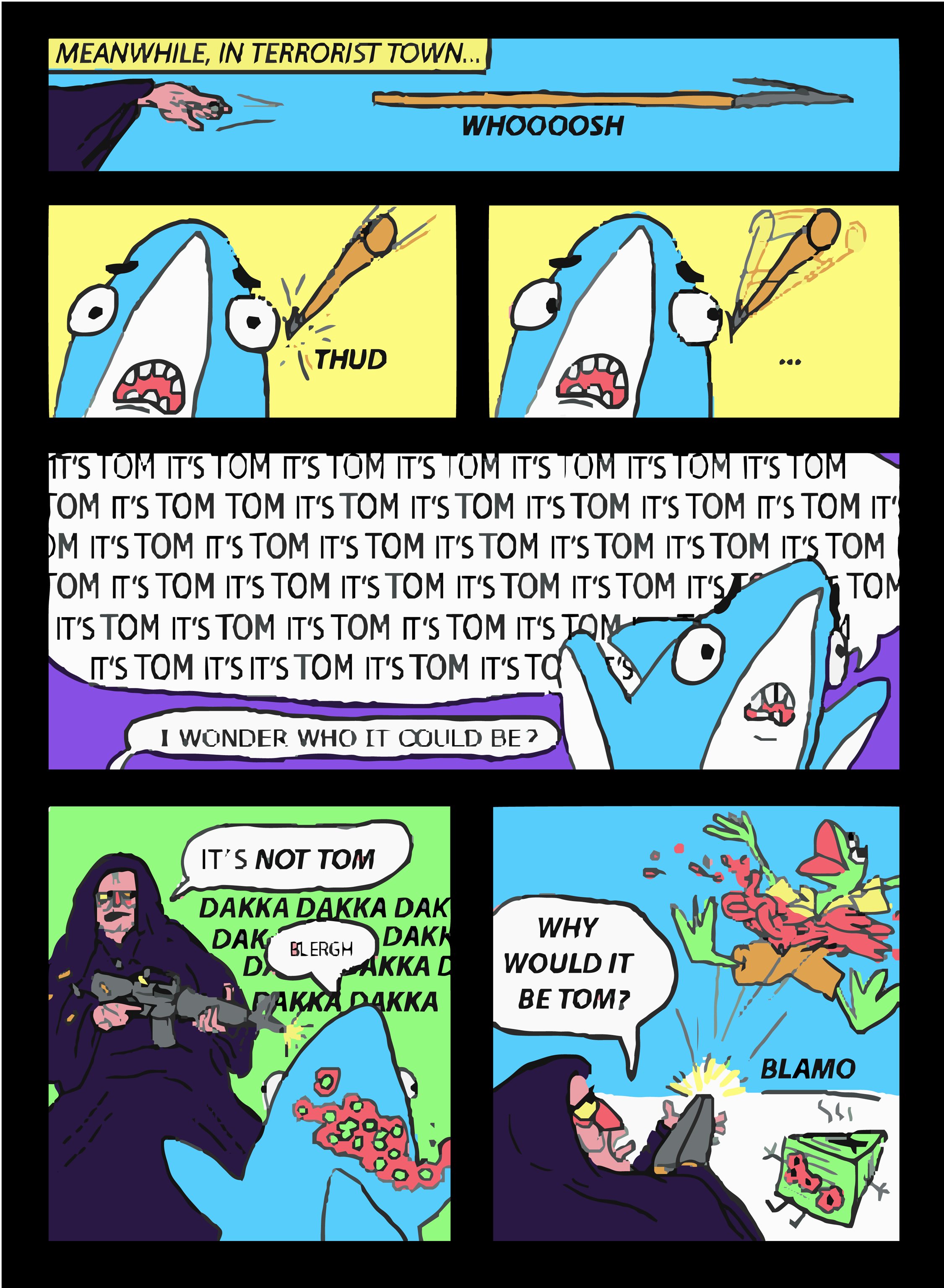 I made a little TTT comic strip | Scrolller