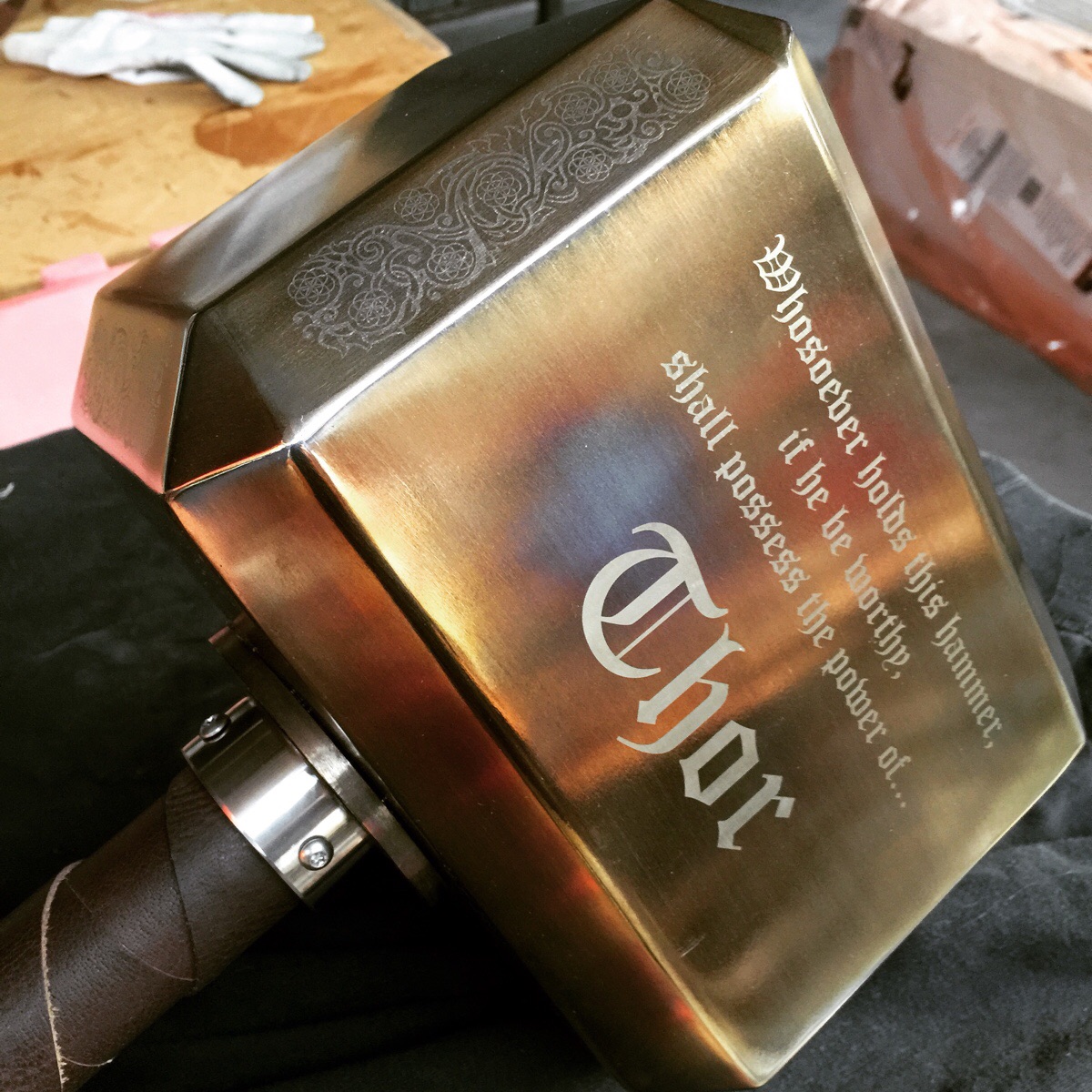 I made a Mjolnir from stainless steel because why wouldn't you? | Scrolller