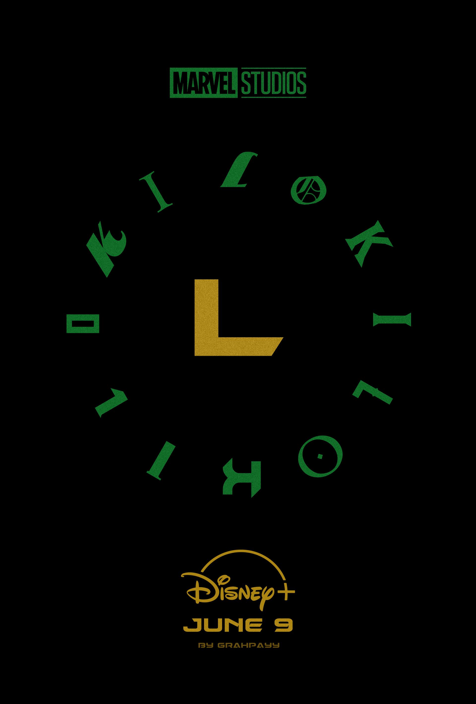 I made a poster for Loki | Scrolller