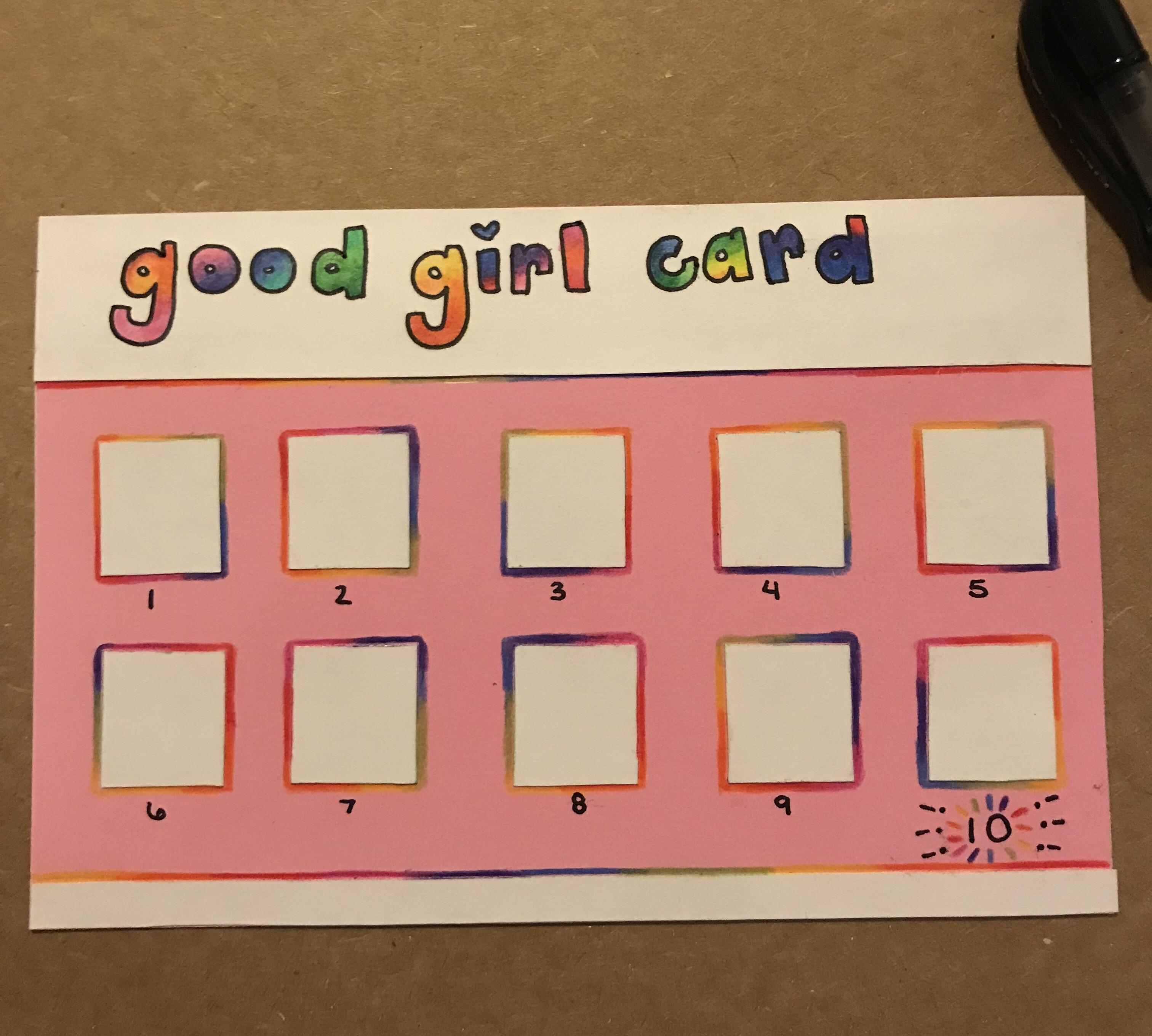 I made a stamp card for a special assignment and just wanted to share ...