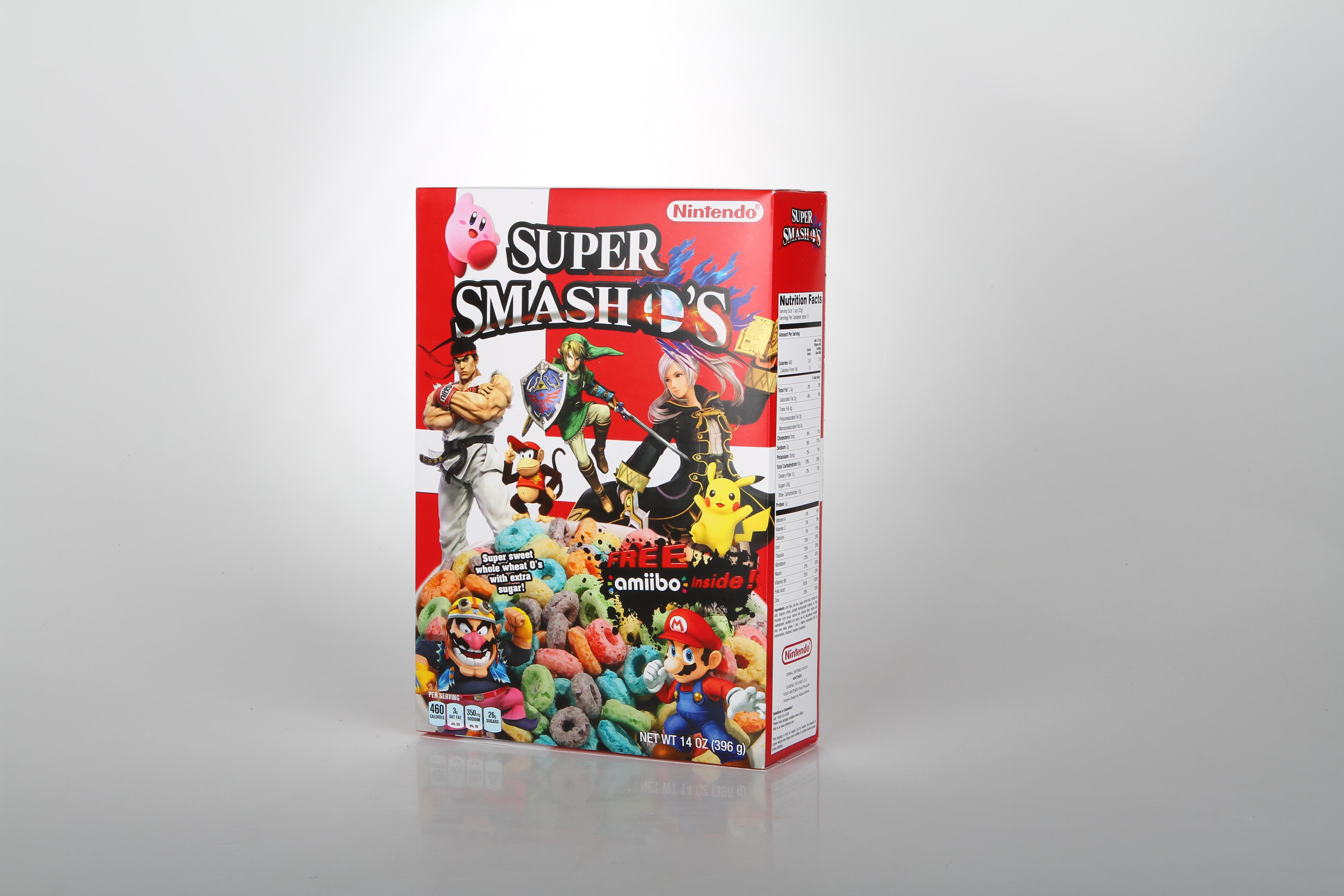 I made a Super Smash Bros themed cereal box | Scrolller