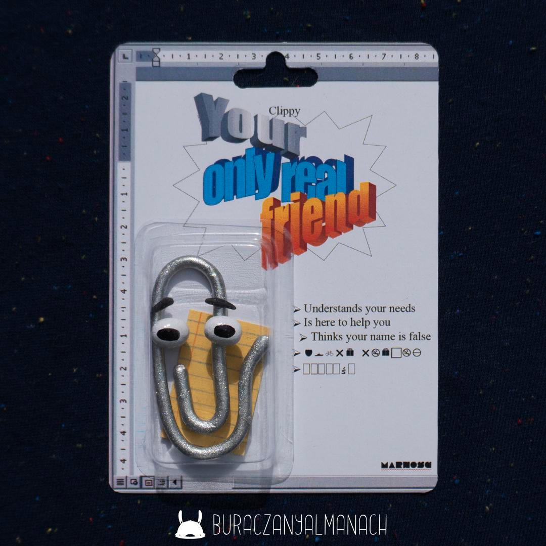 I made an action figure of MS Word's Clippy to cope with hard times. | Scrolller