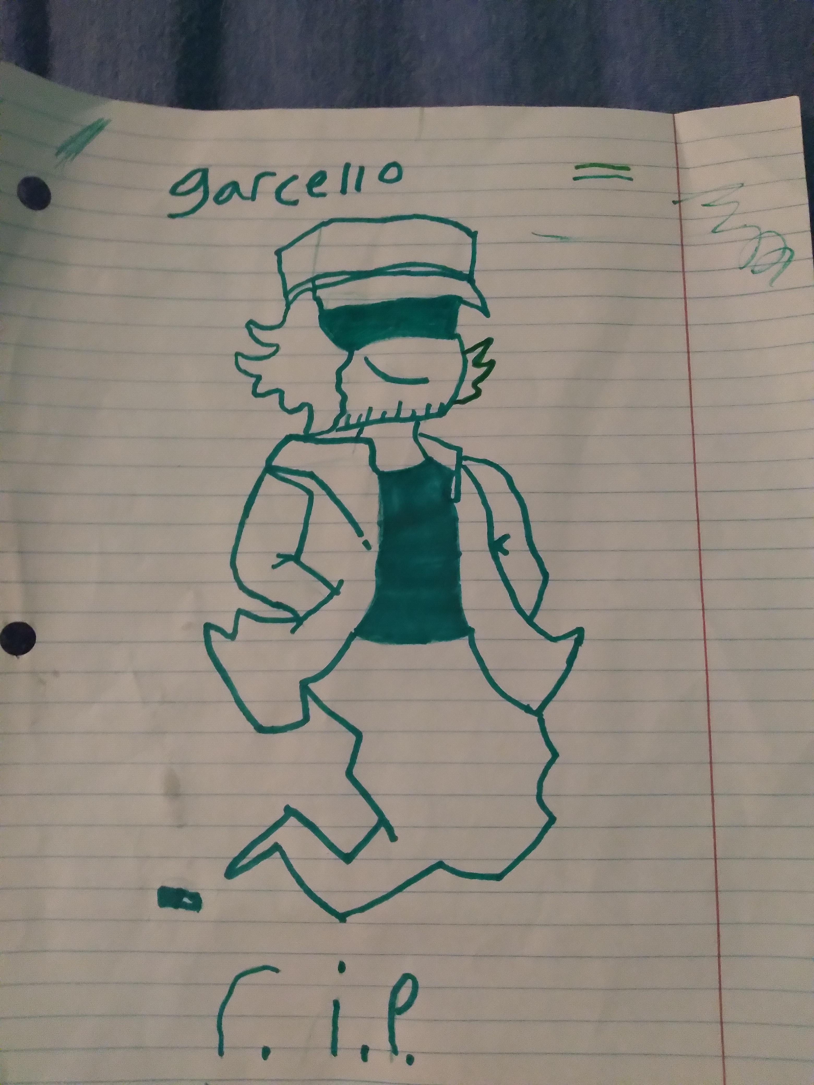 I made art of garcello | Scrolller