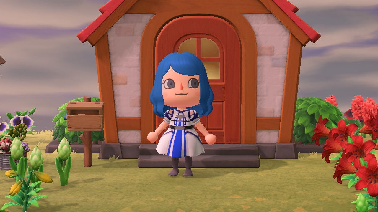 I made Asuna's outfit in ACNH | Scrolller