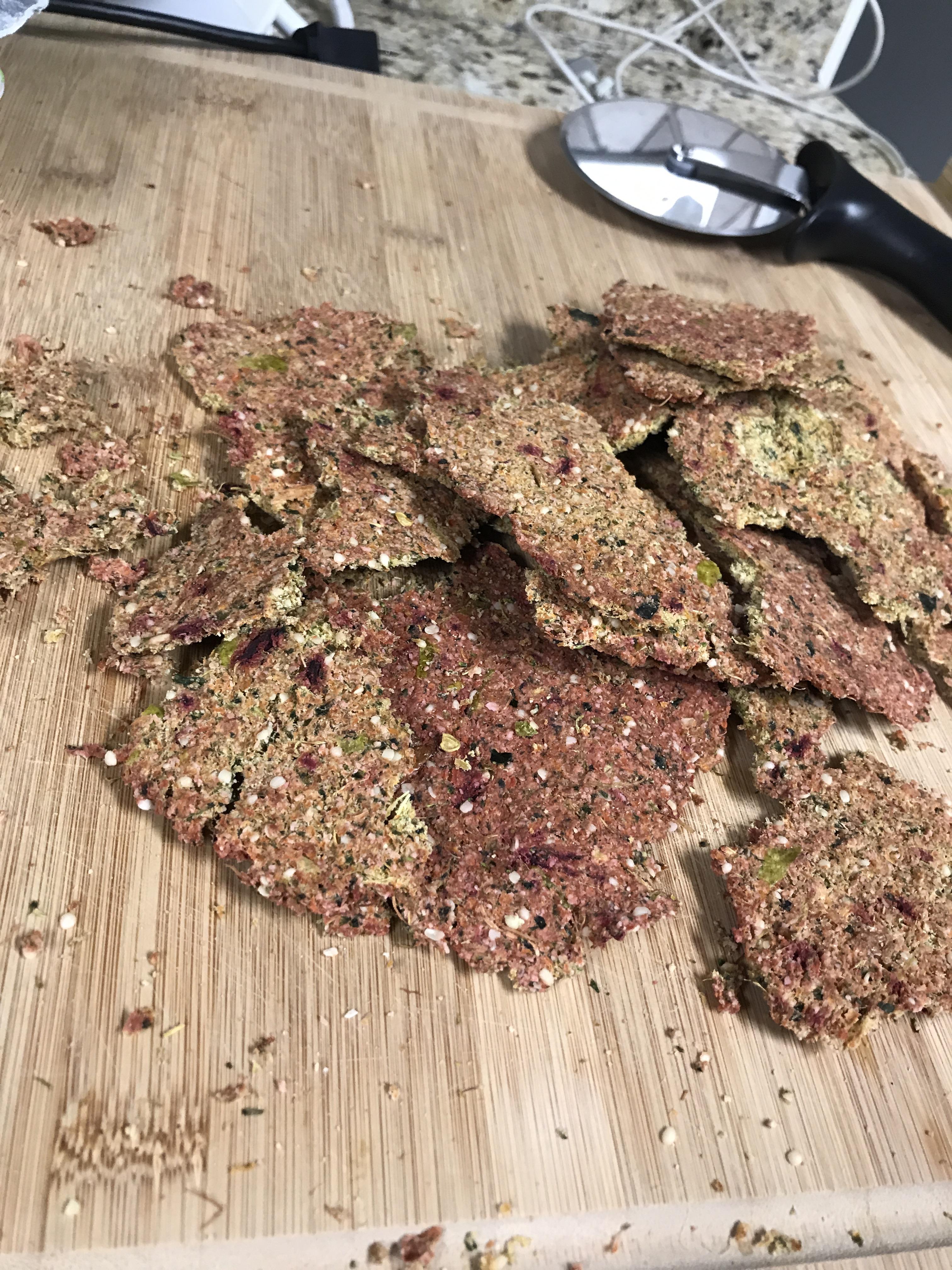 I made crackers from my pulp. Amazing results | Scrolller