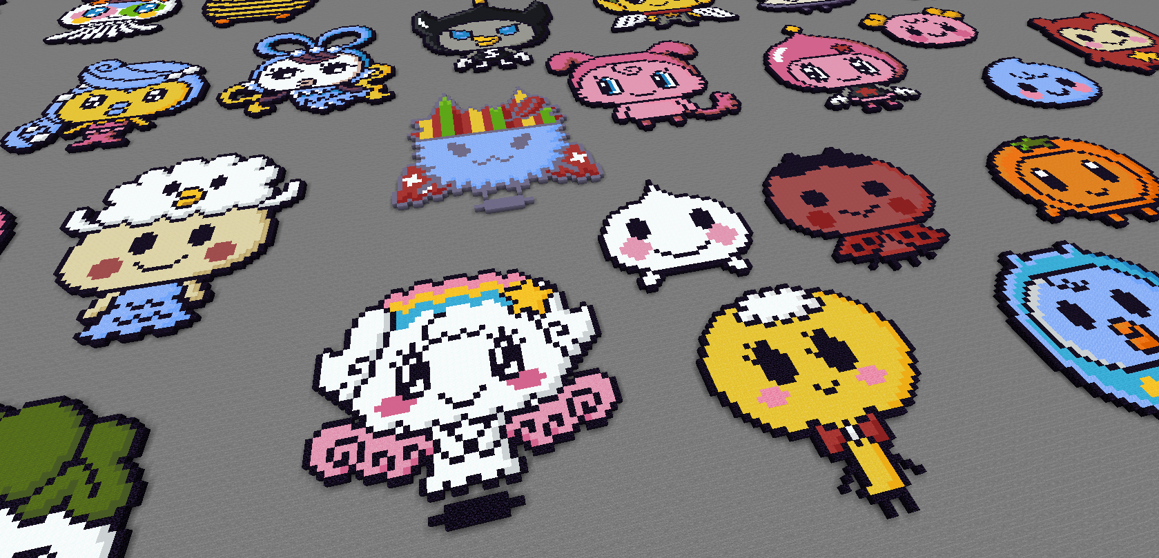 I made even more pixel art of Tamagotchi... | Scrolller