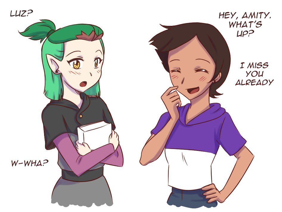 I made my first lumity fanart but kinda corny ^^; | Scrolller