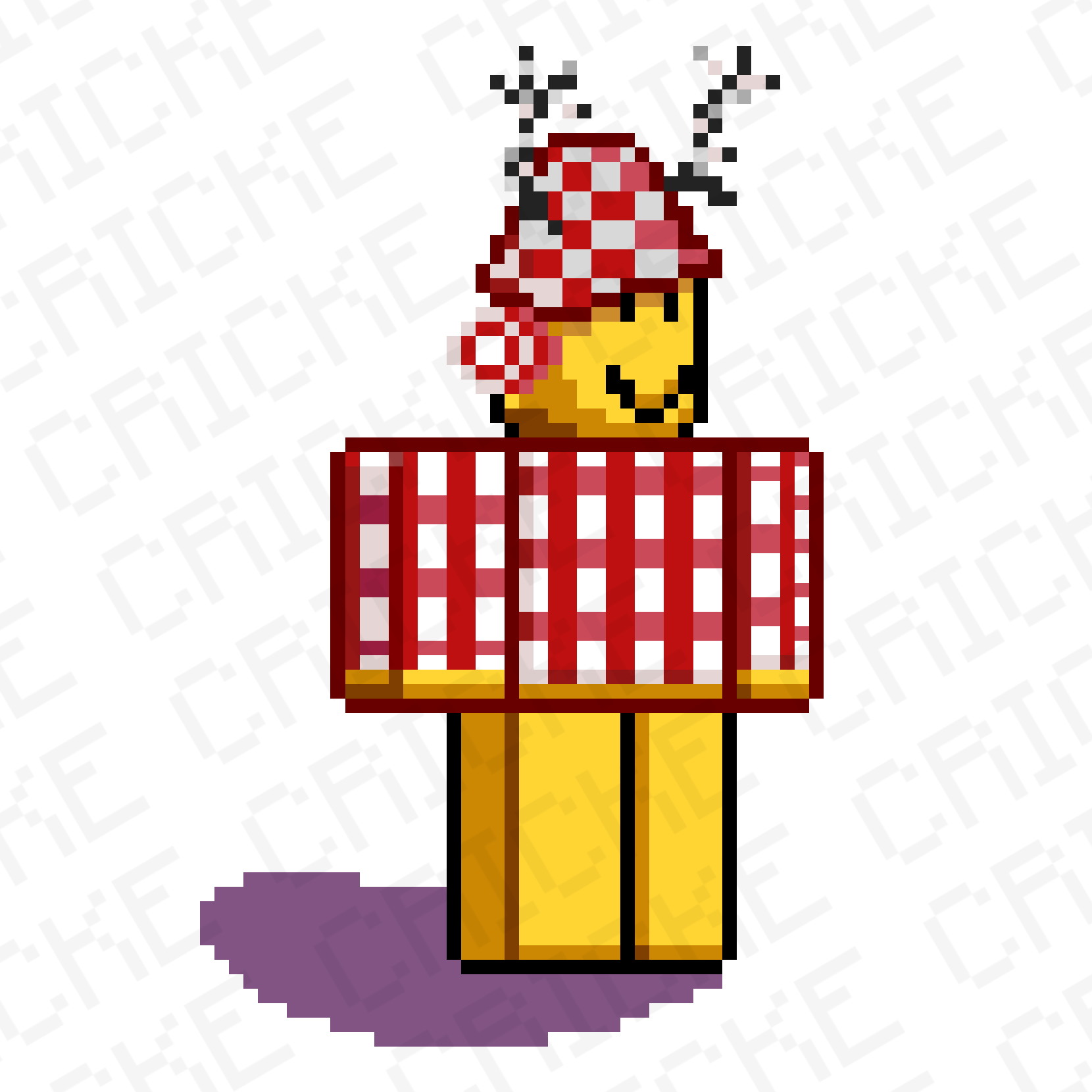 I made my rblx character into pixel art. | Scrolller