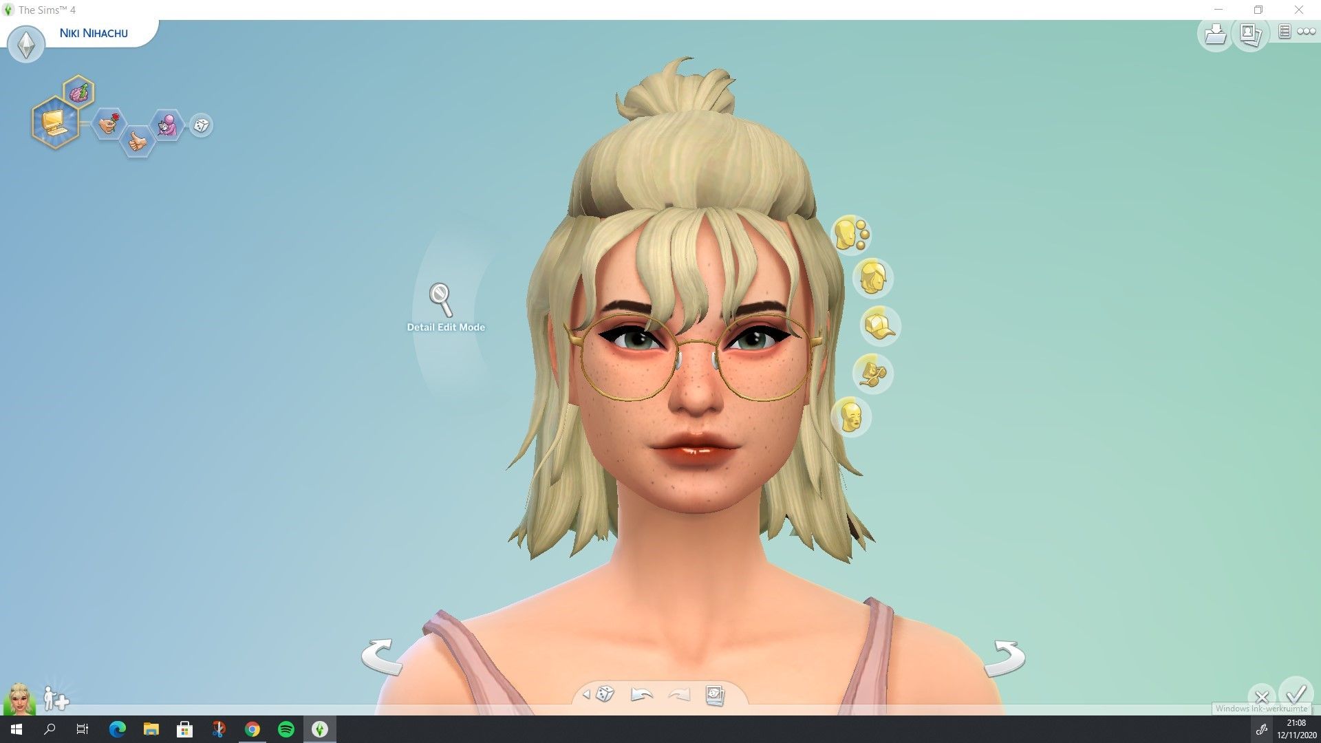 i made niki in the sims