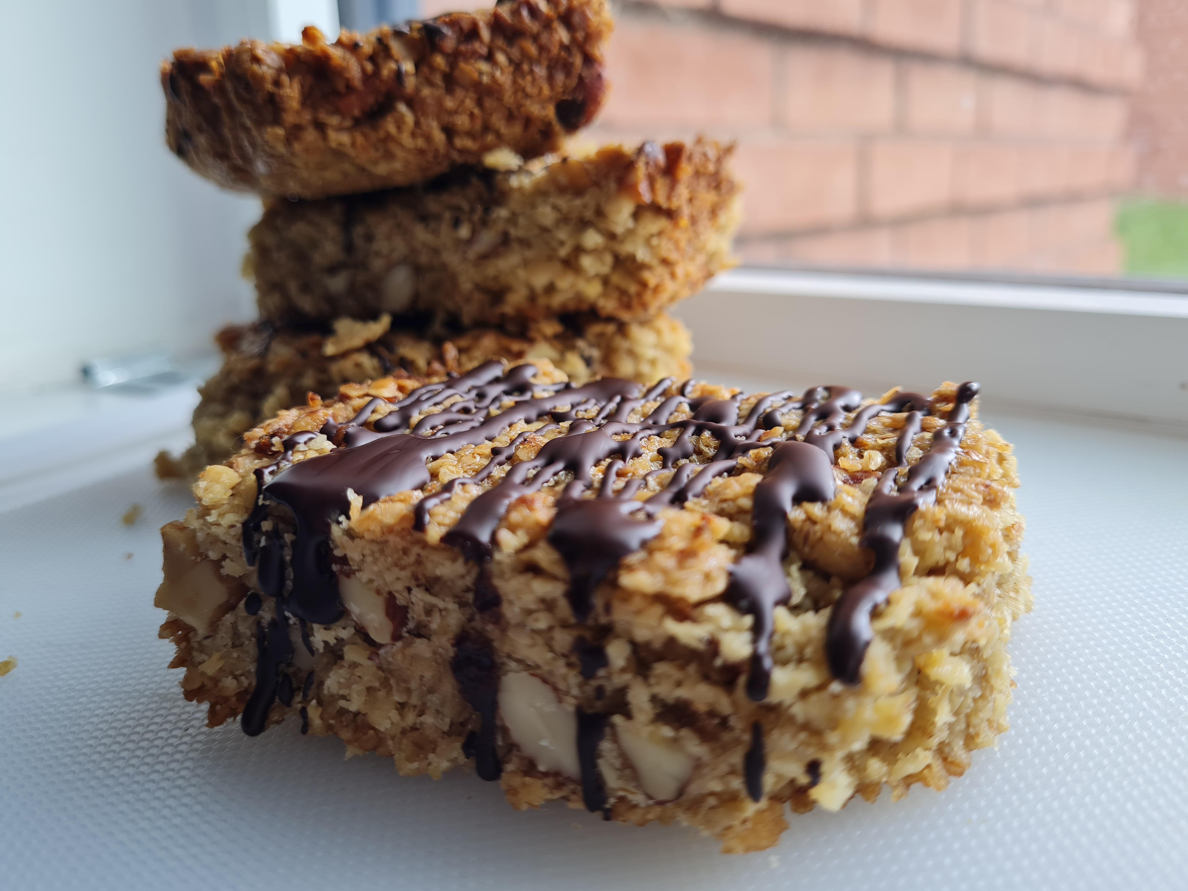 I made some vegan flapjacks for university. | Scrolller