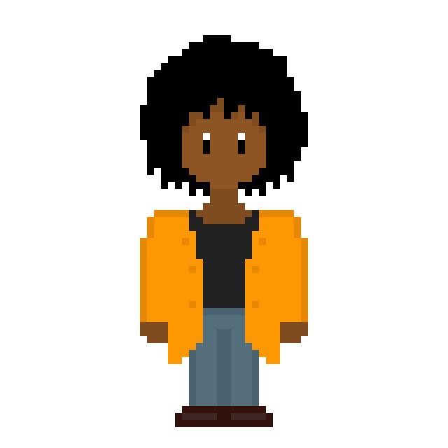 I Made The Player Sprite For The Game Im Working On Criticism Is Welcome Scrolller