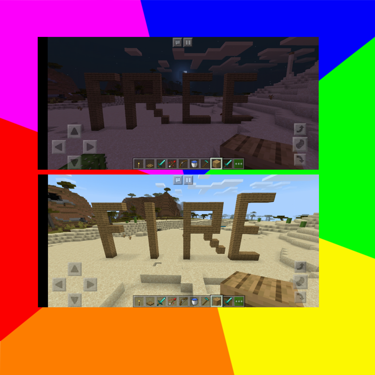 I made this in Minecraft 😙 | Scrolller