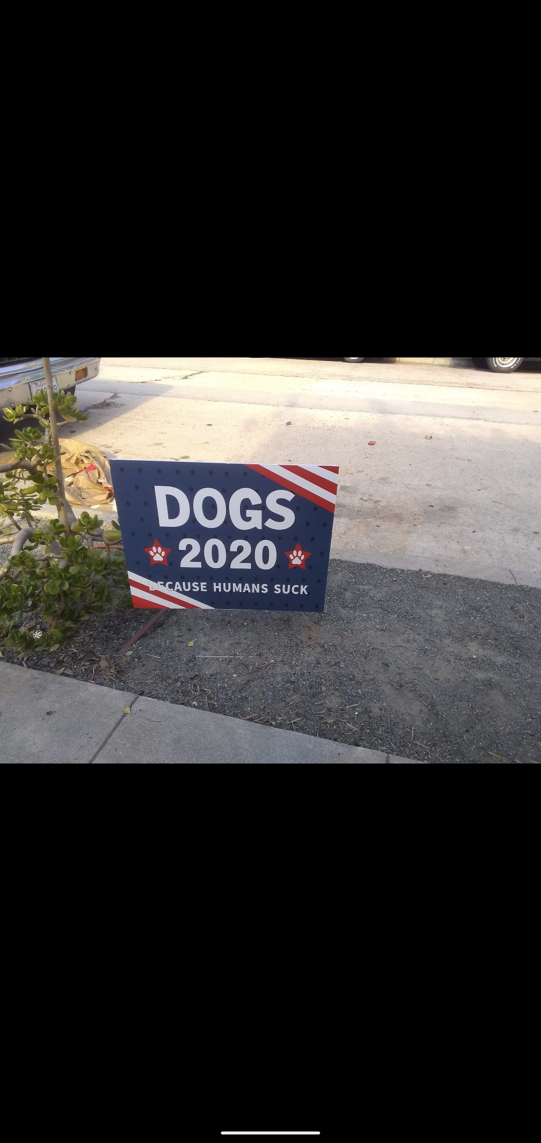 I mean....the sign has a point. | Scrolller