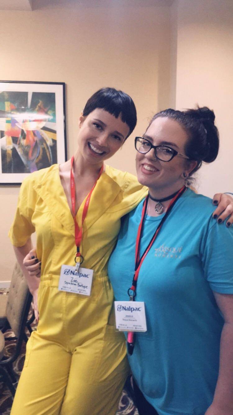 I met Zoe Ligon at the Nalpac Open House. I didn’t think it was possible to love her more ...