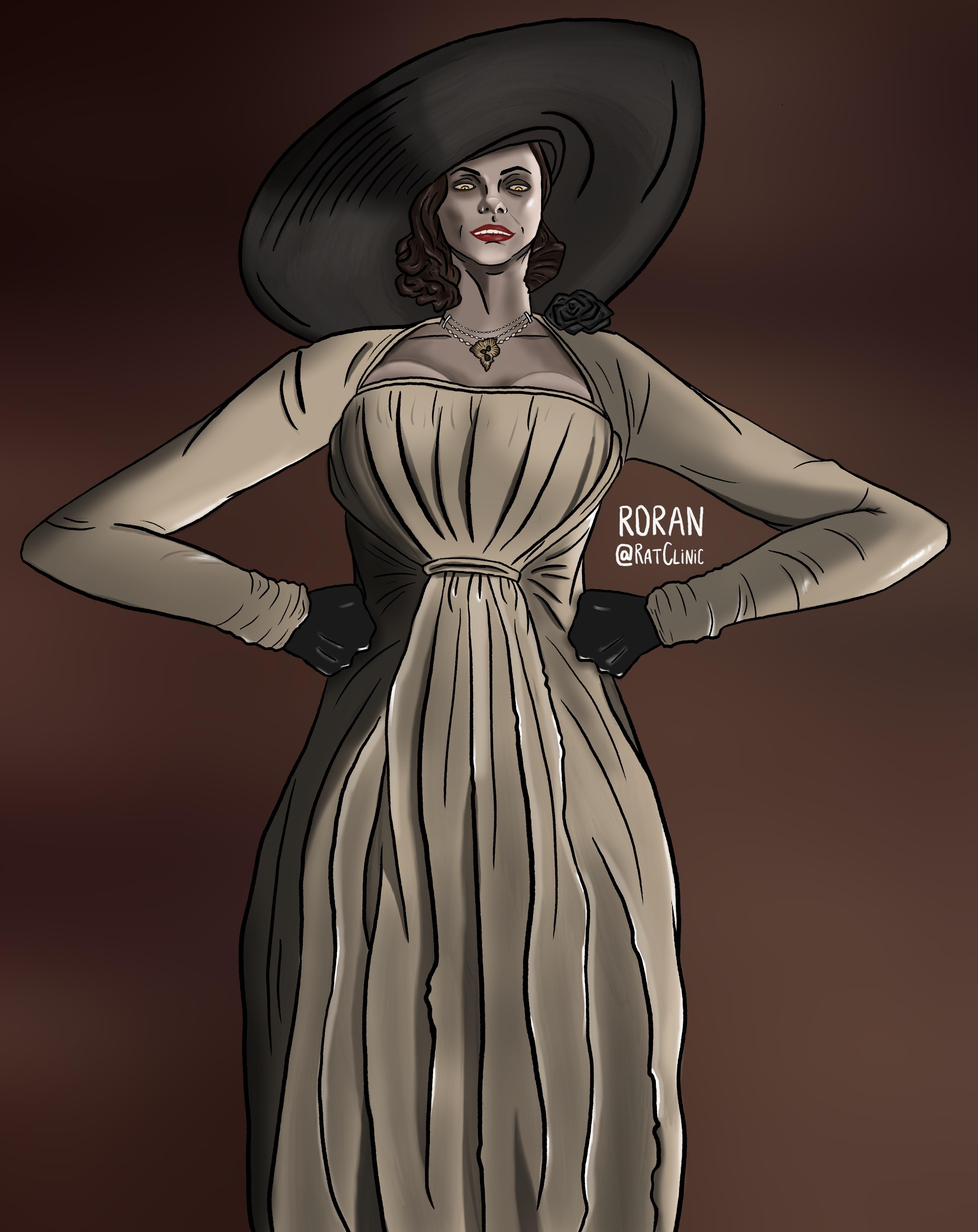 I Painted The Tall Lady Scrolller
