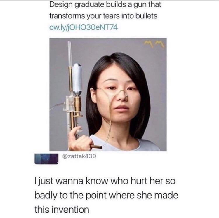 I present to you, Tear Jerker | Scrolller