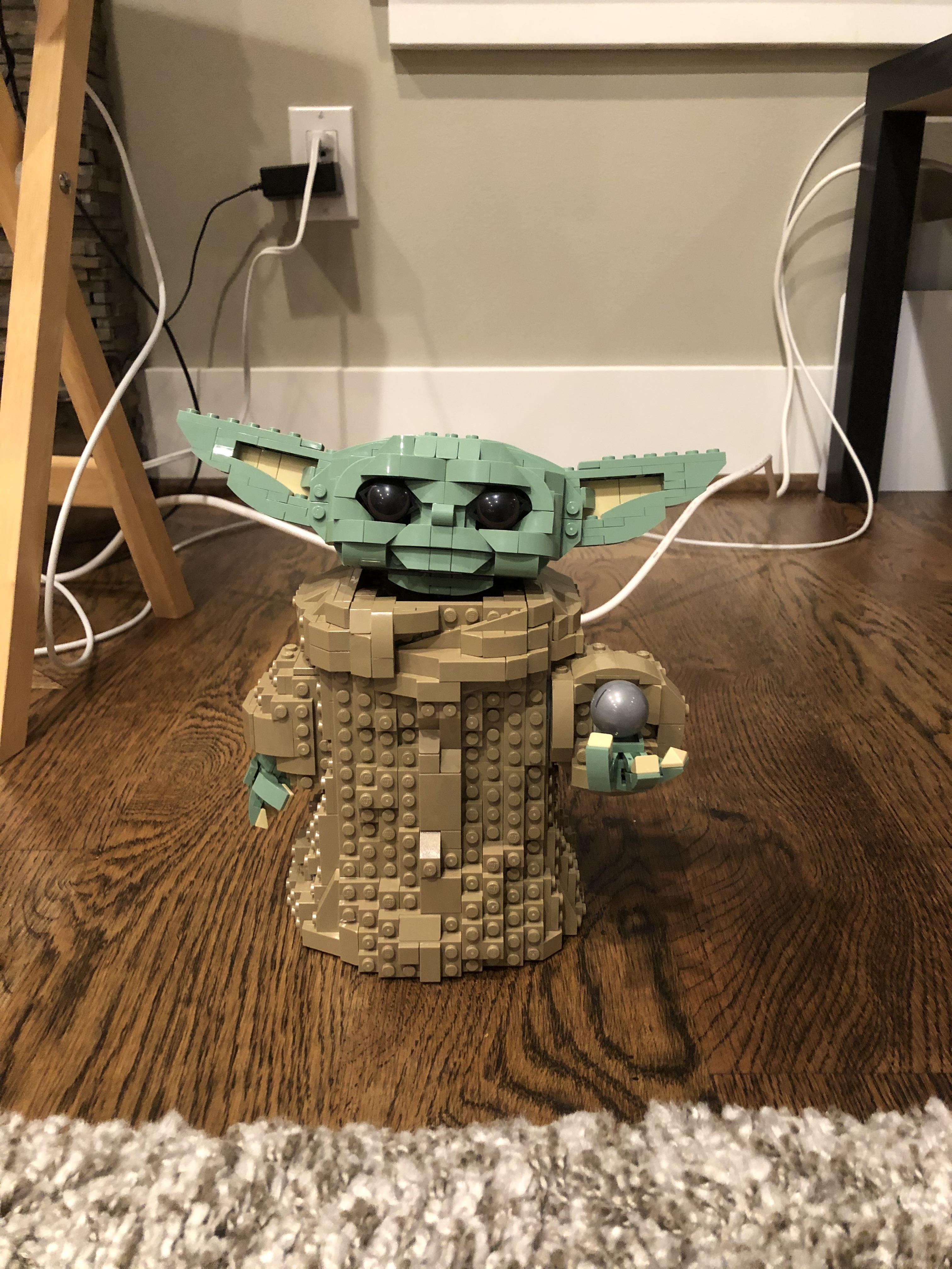 I recently finished building Lego Baby Yoda! | Scrolller