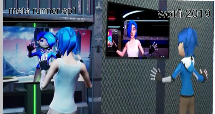 I recently watched meta runner again and did anyone else notice this? | Scrolller