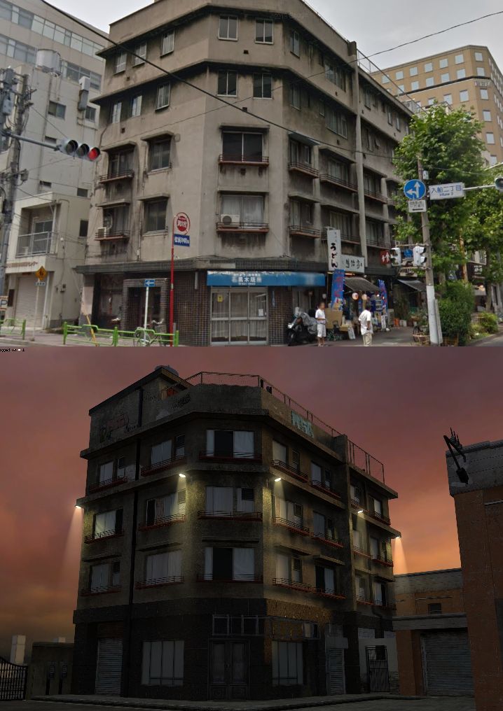 I recreated an old apartment building in tokyo in hammer :D | Scrolller