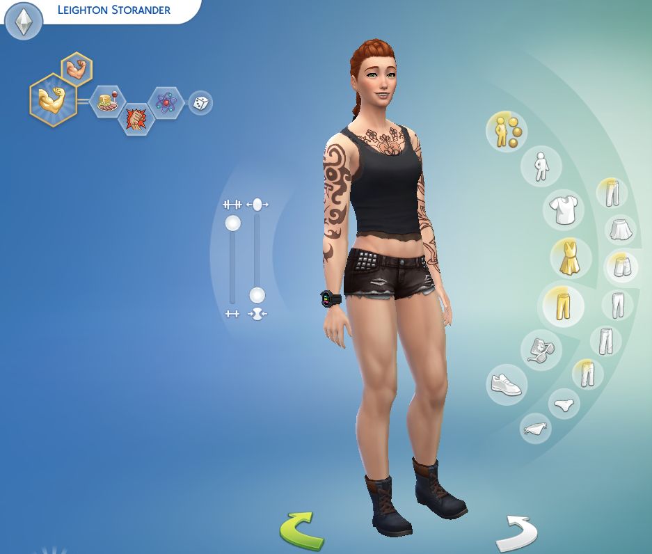 I recreated my Skyrim main in Sims4 and she's a BEEFCAKE | Scrolller