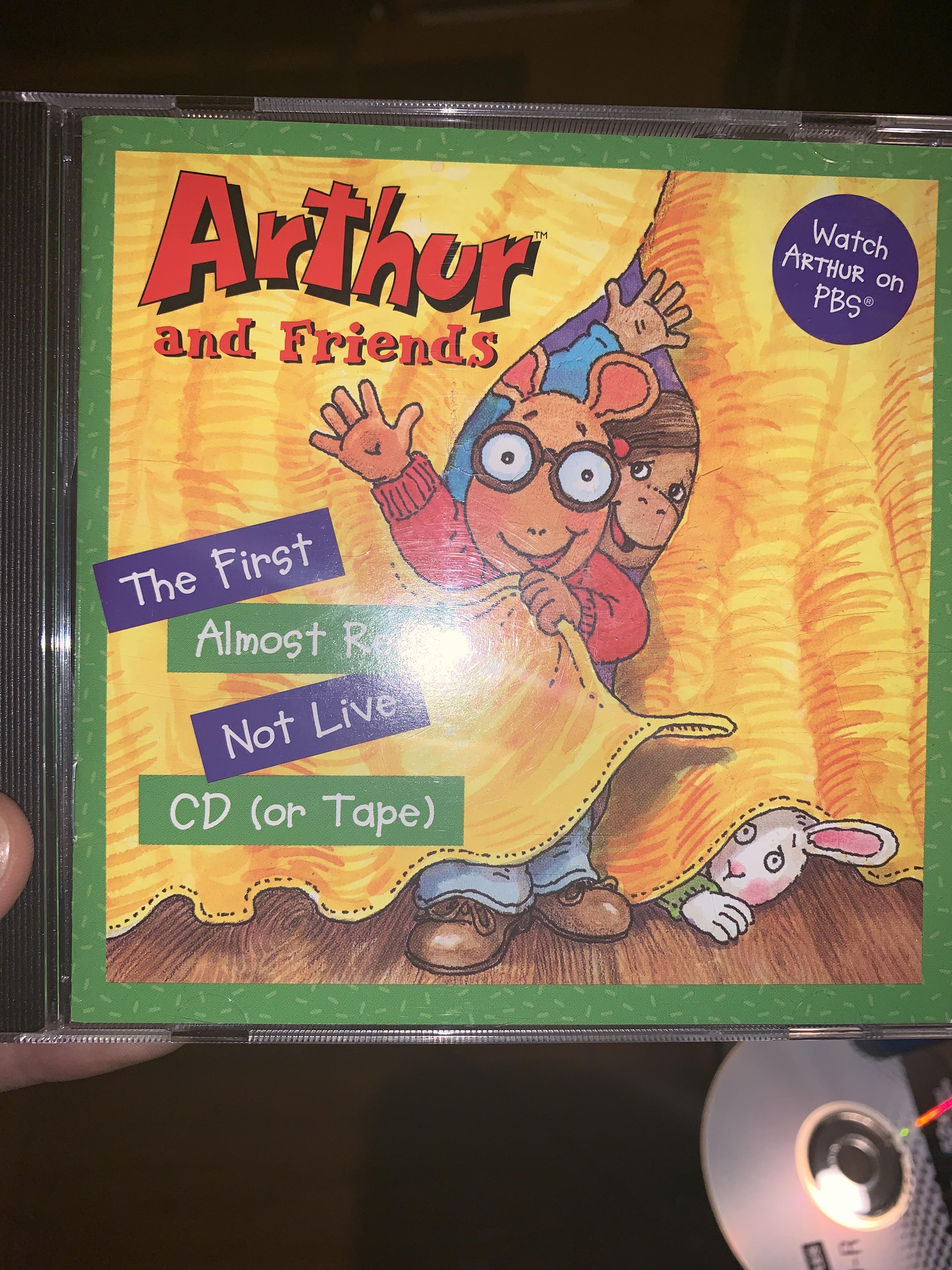 I ripped the Arthur Album to lossless audio. | Scrolller