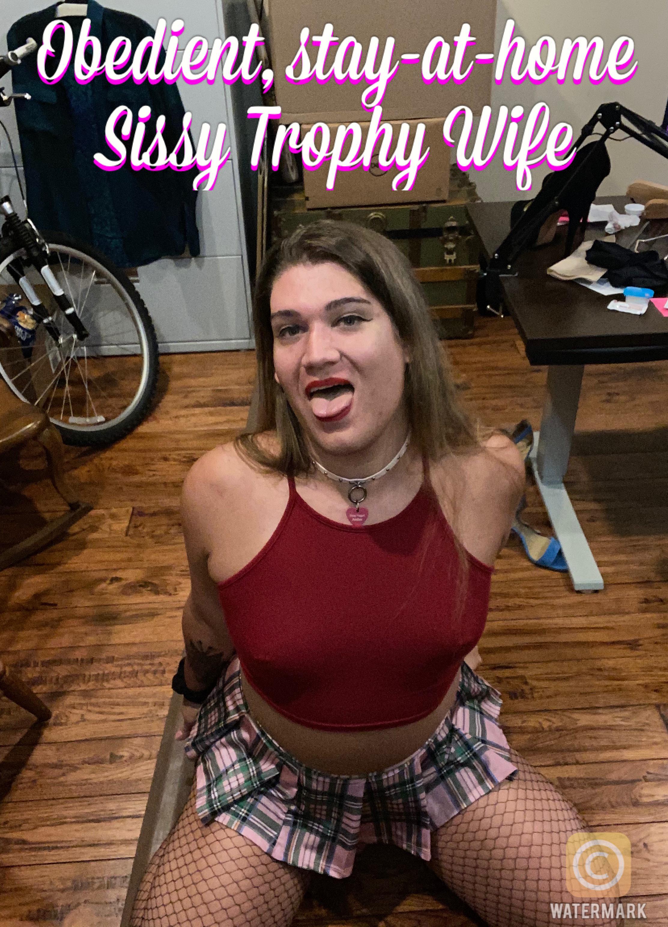 I saw a caption similar to this so I re made it for sissies. | Scrolller