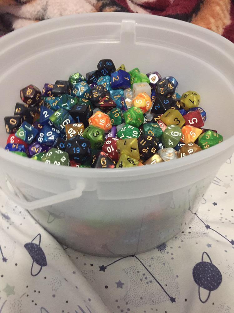 I see your $26+ worth of dice and give you the dice bucket | Scrolller