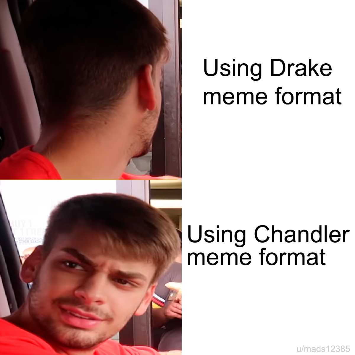 I smell a potential meme format | Scrolller