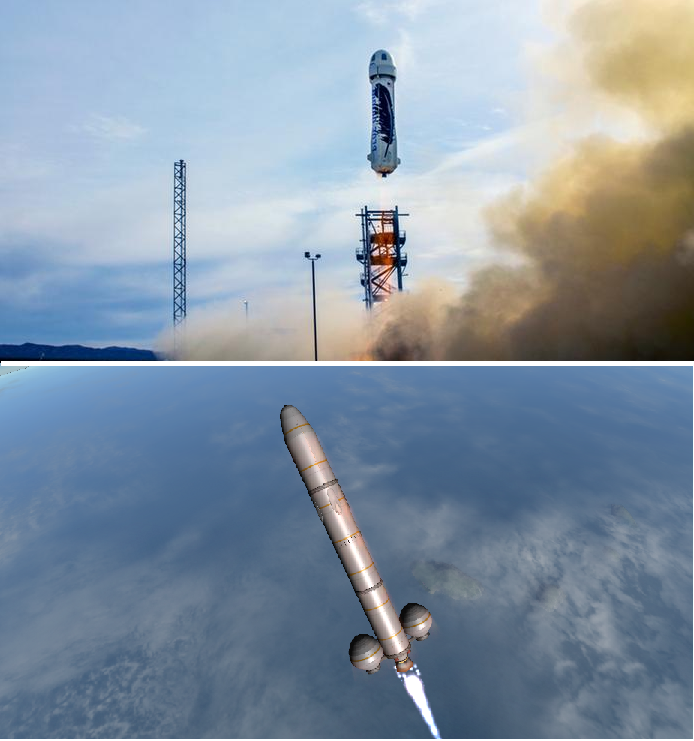 I thought I saw Bezos' rocket somewhere before. | Scrolller