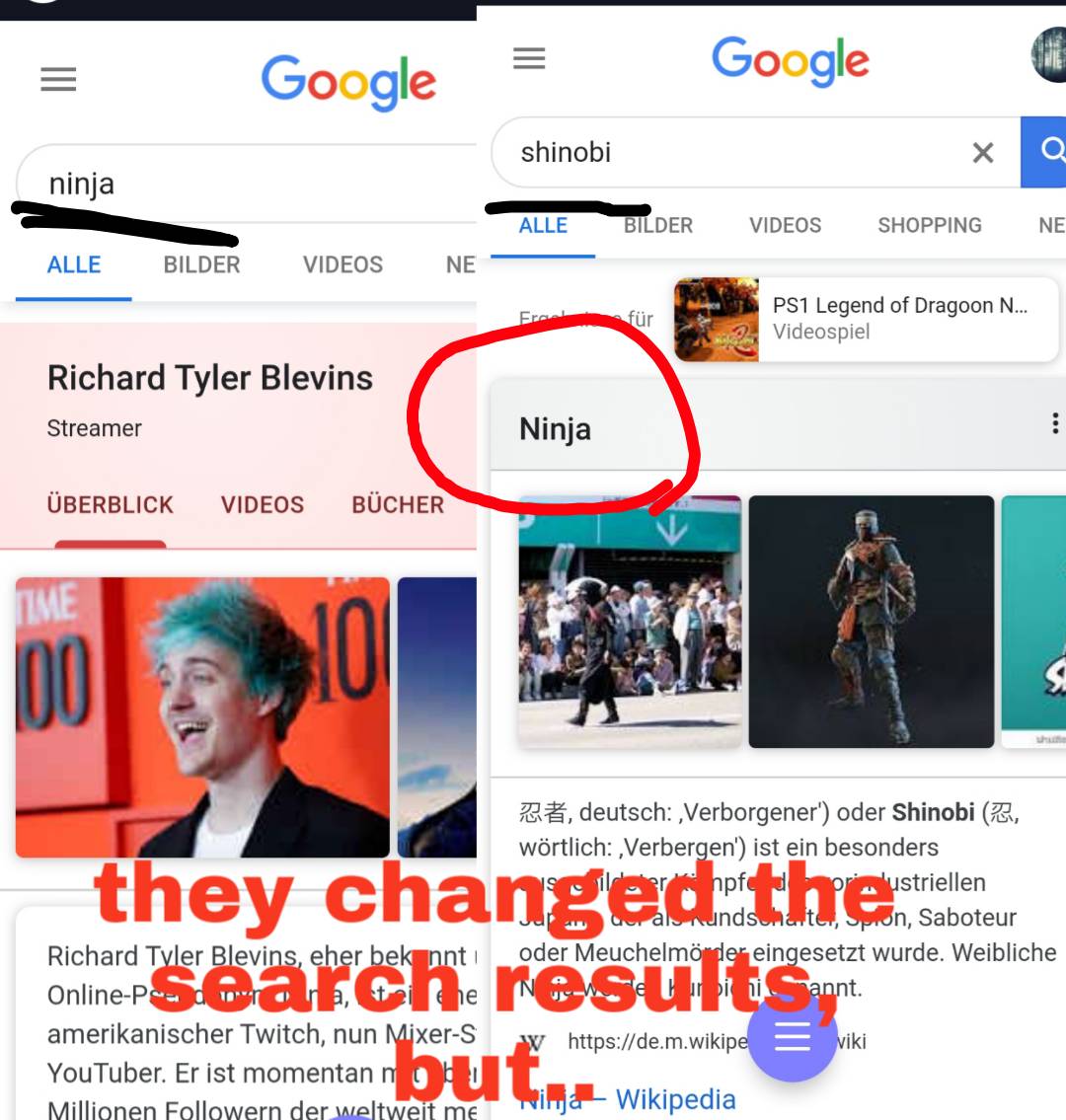 I thought they dont wanna be called ninja anymore? | Scrolller