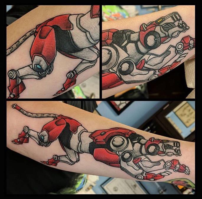 I thought y’all might like my new Voltron tattoo... | Scrolller