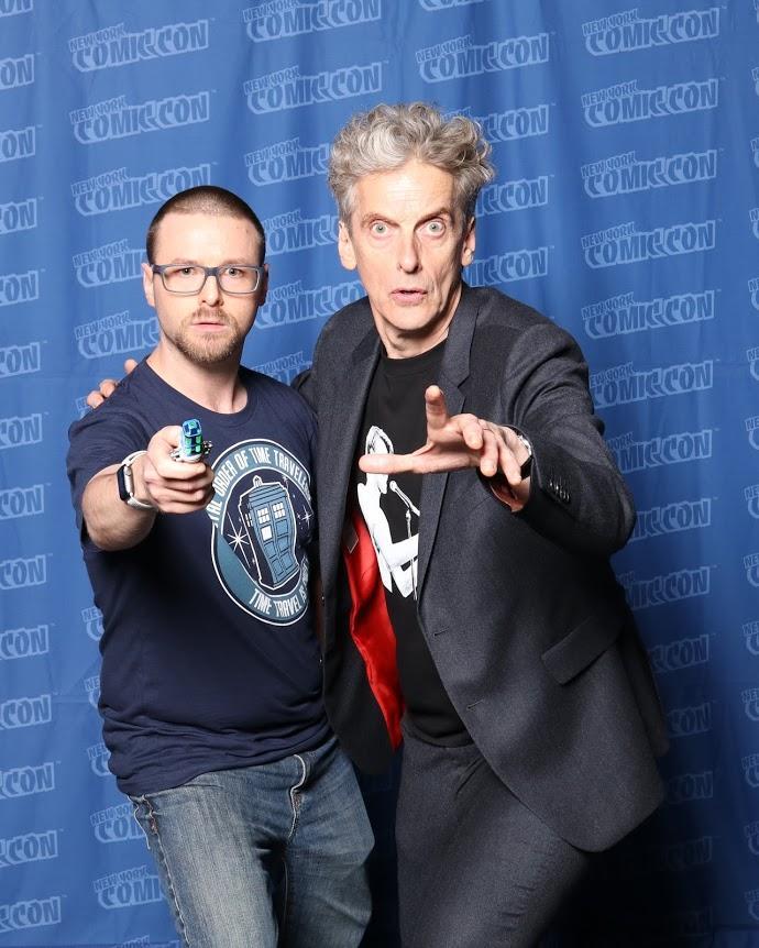 I too asked for Capaldi's most dramatic pose and he did not disappoint ...