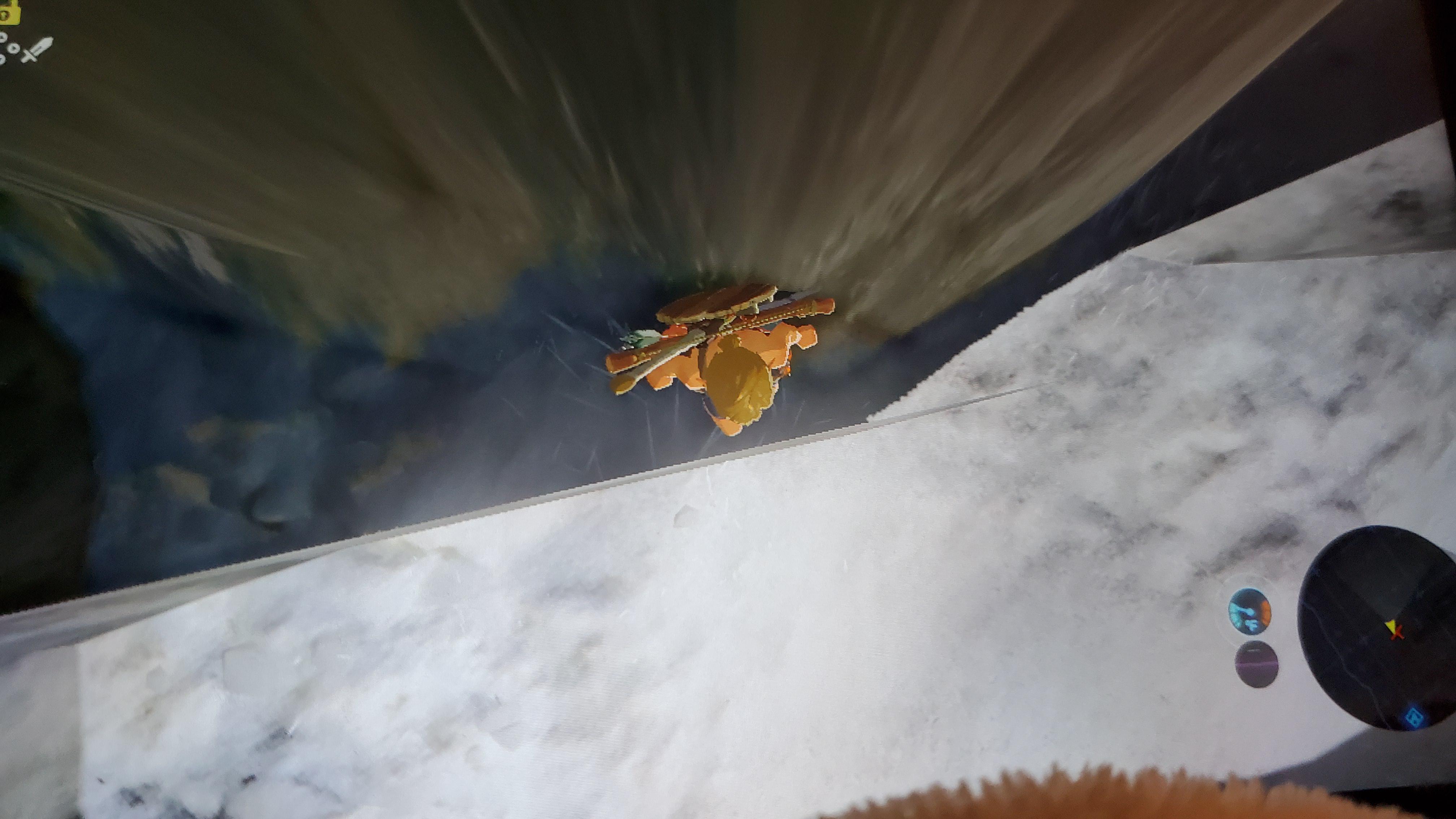 I tried the btb to cyronis. Not even sure how this happened. Stuck in the cliff | Scrolller