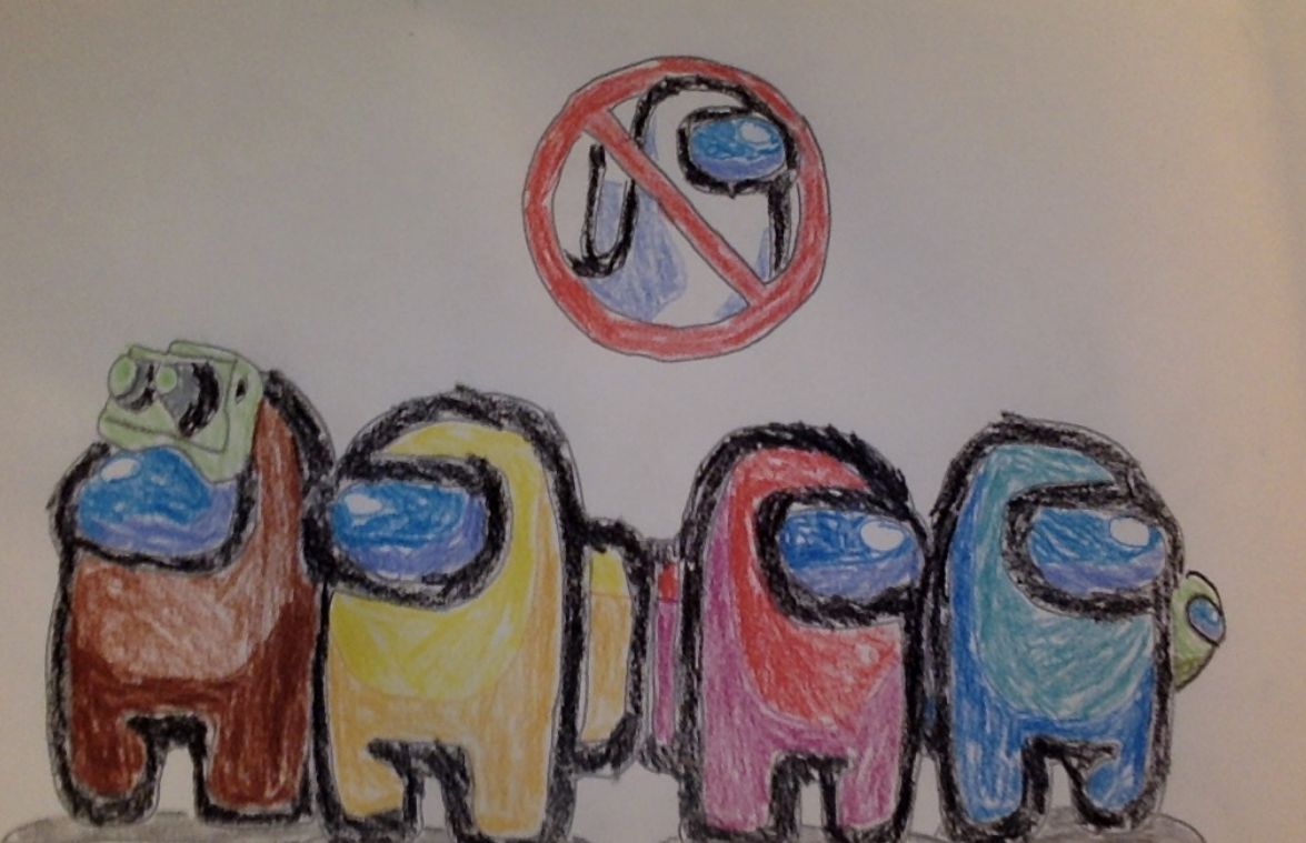 i tried to draw an among us ghostbusters crossover thingy | Scrolller