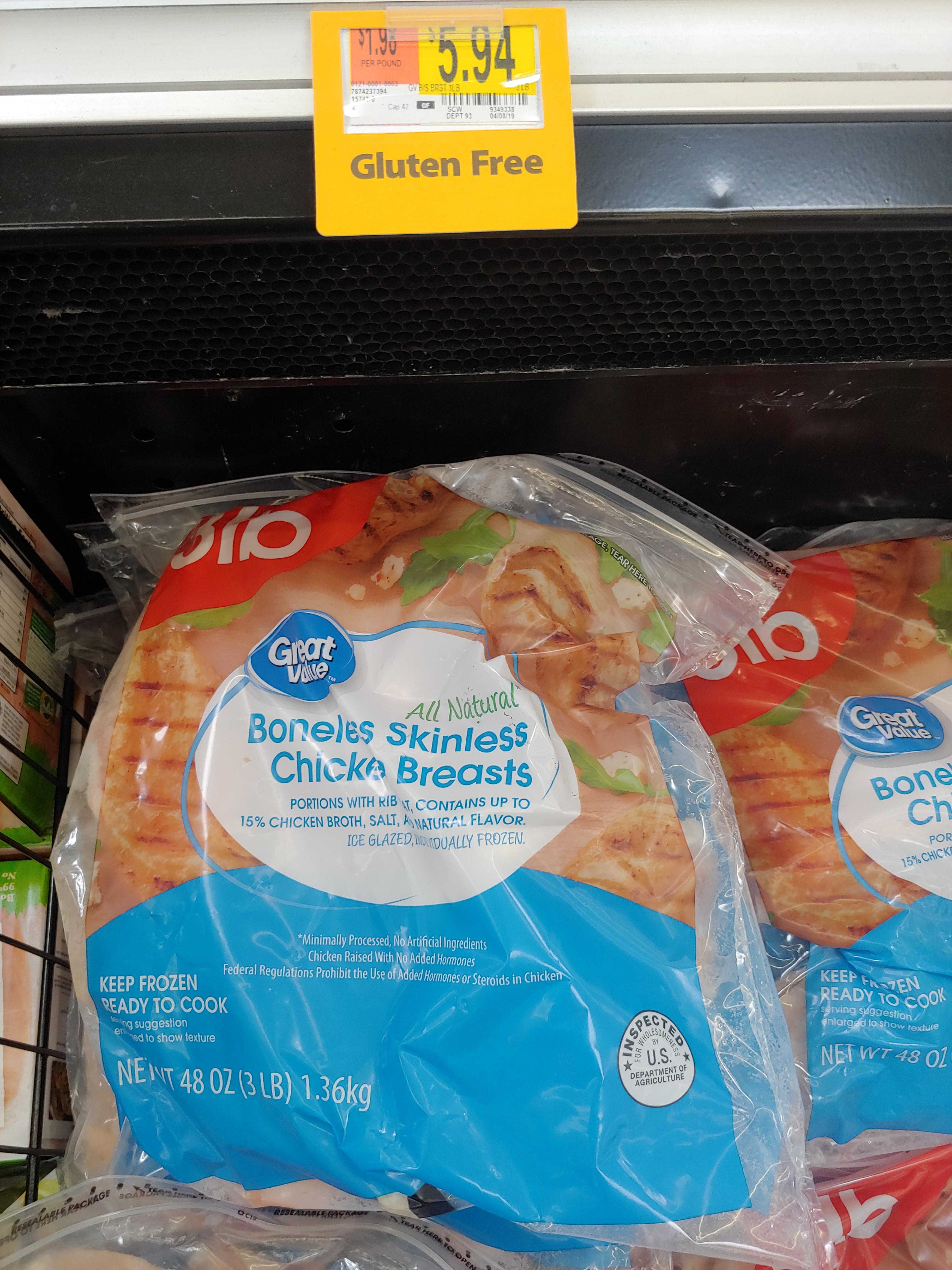 I wanted the gluten chicken 😒 | Scrolller