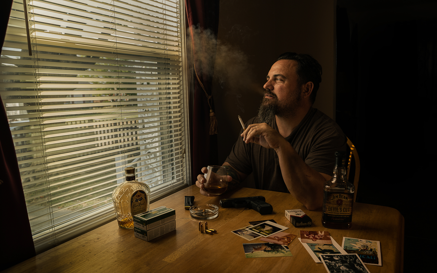 I was going for a dramatic color grading, CC definitely welcome. | Scrolller