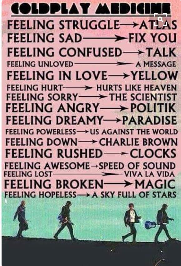Coldplay Medicine | Scrolller