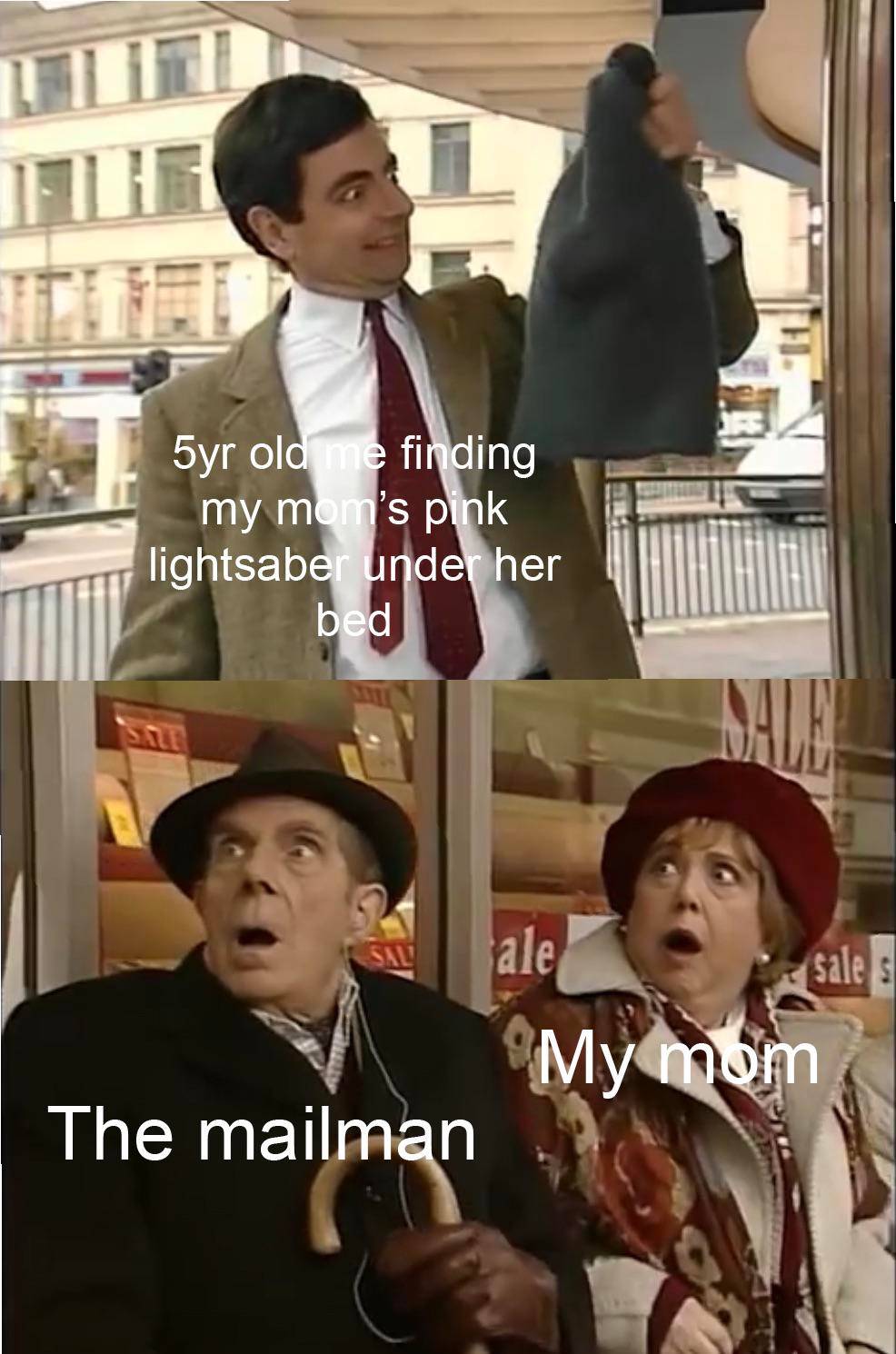 I was rewatching mr bean thought this scene had potential | Scrolller