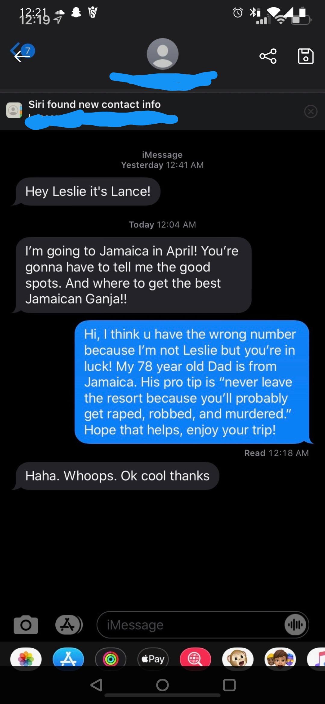 I was sorry to let Lance down. | Scrolller