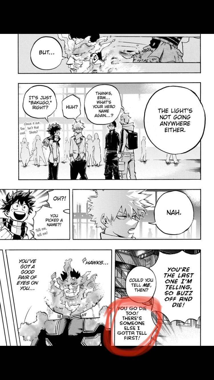 I wonder who that could be? 😏 Kirishima maybe? | Scrolller