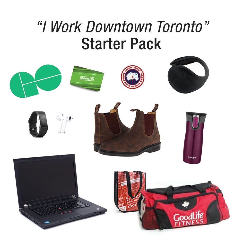 "I Work Downtown Toronto" Starter Pack | Scrolller