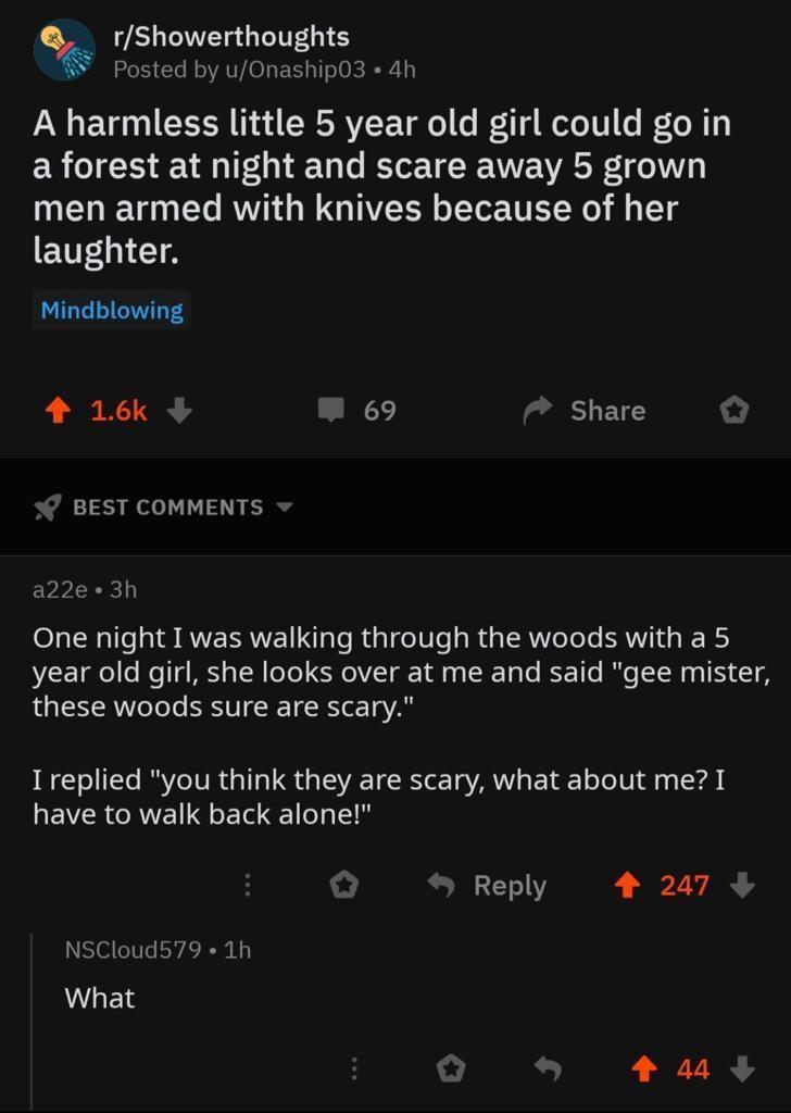 I would be scared too !! | Scrolller