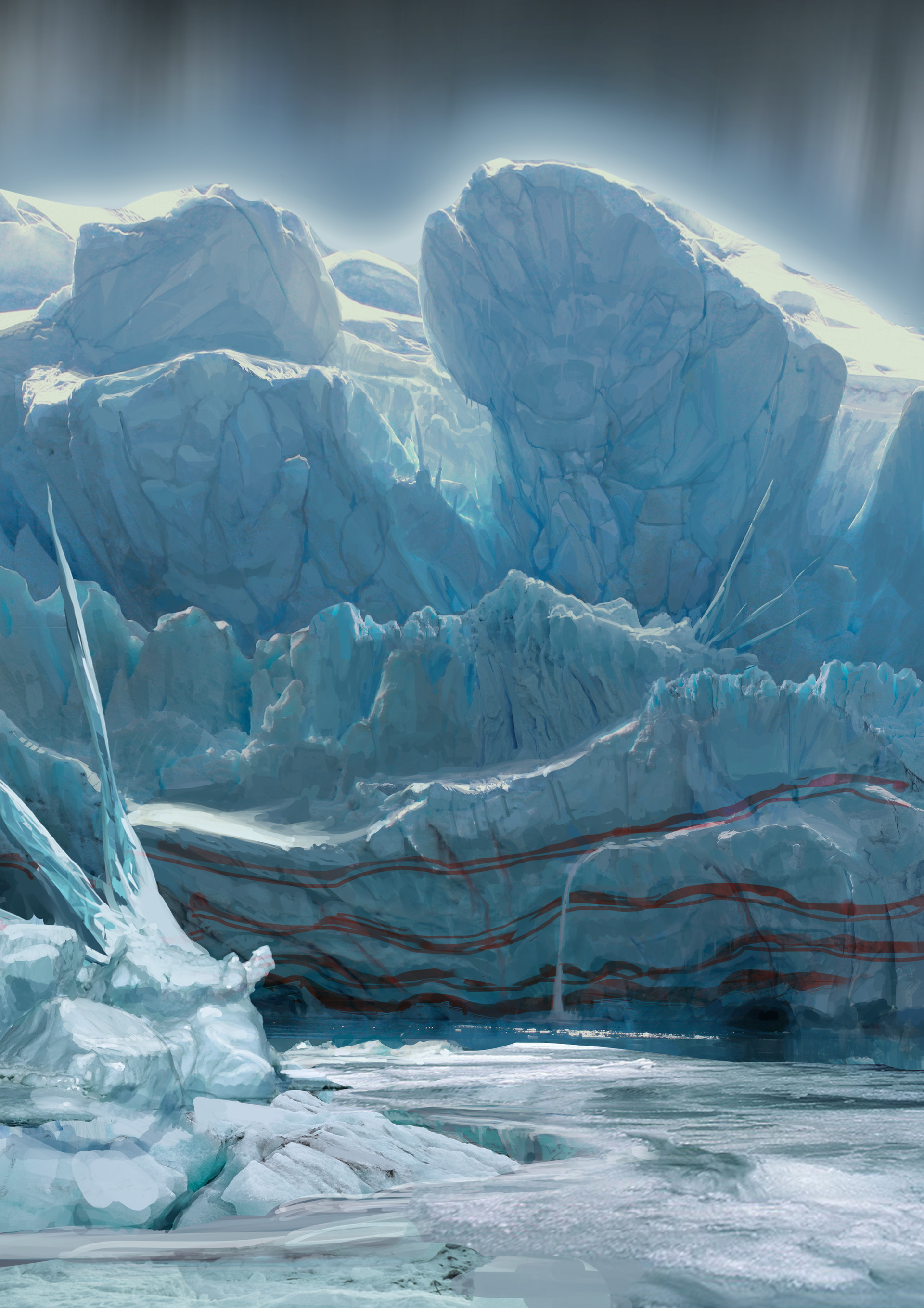 Ice Glacier by Ryan Groskamp | Scrolller