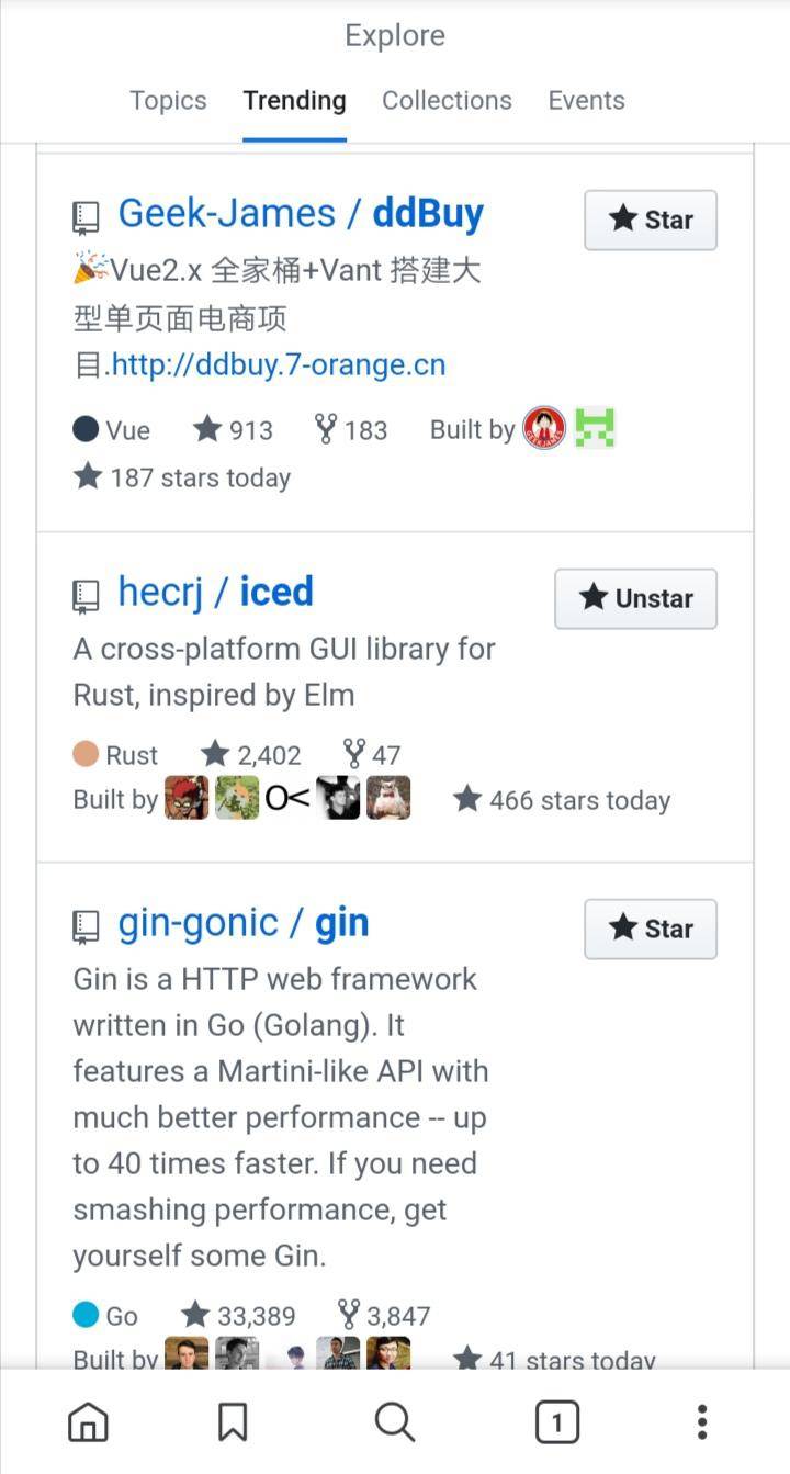 Iced is on github trending now | Scrolller