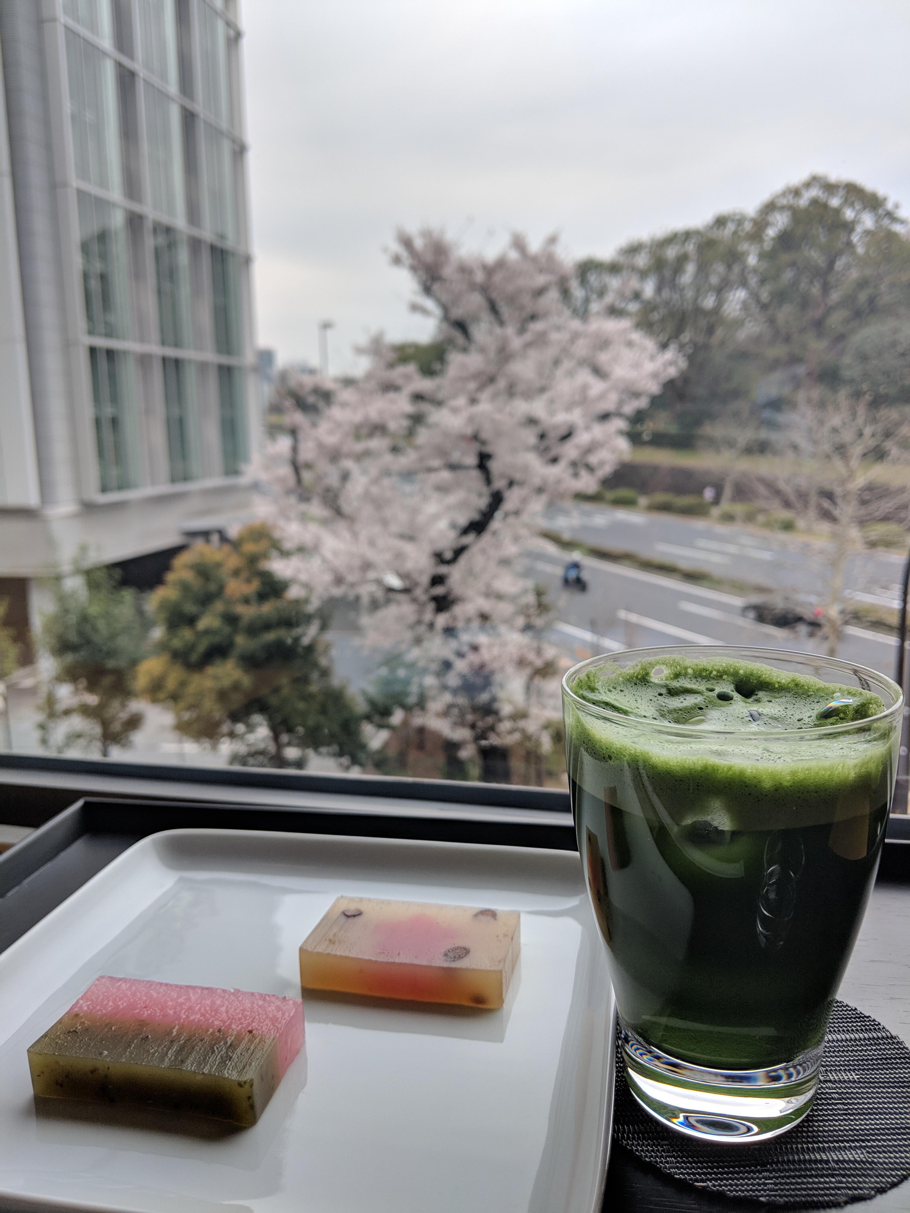 Iced matcha set at Toraya, Akasaka location. | Scrolller
