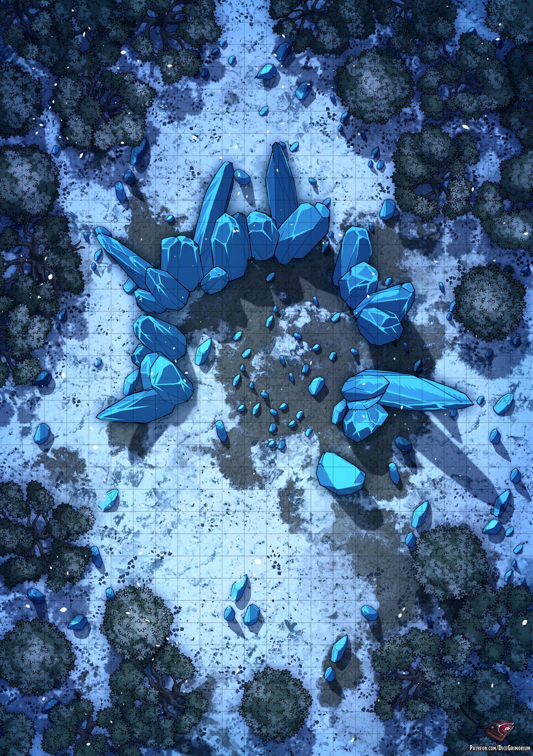 Icy Ore Deposits 24x34 | Scrolller